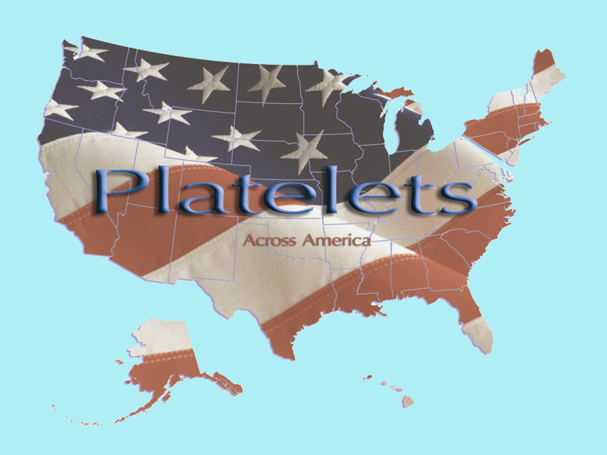 Platelets Across America